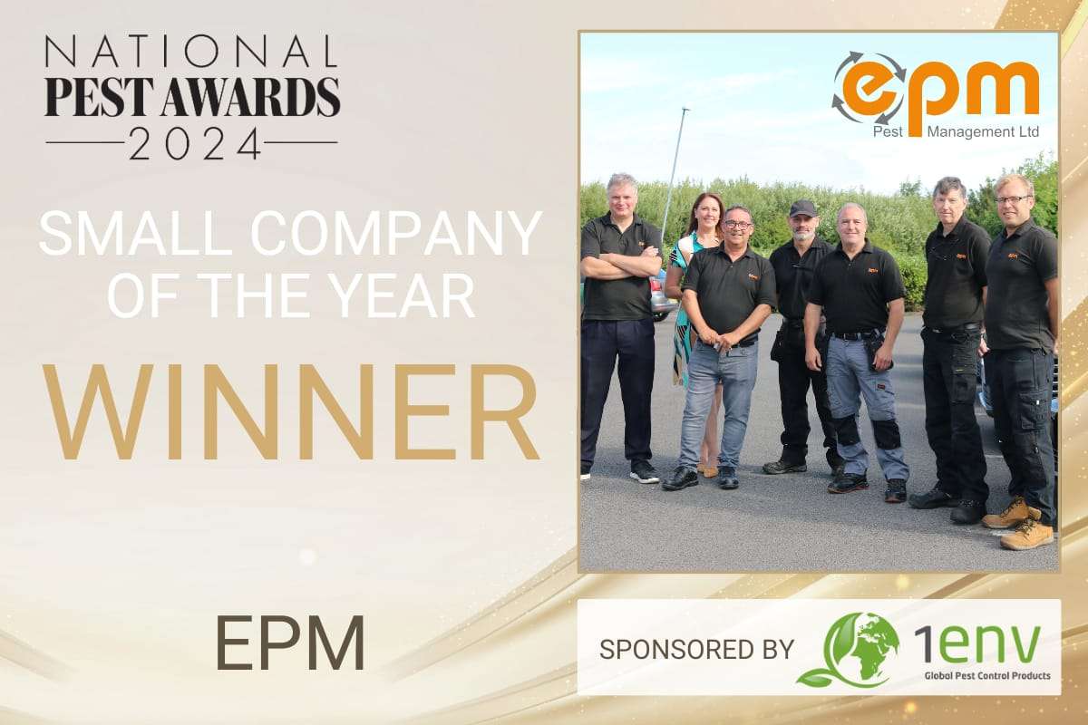 Winners! Small Company of the Year - Pest Management